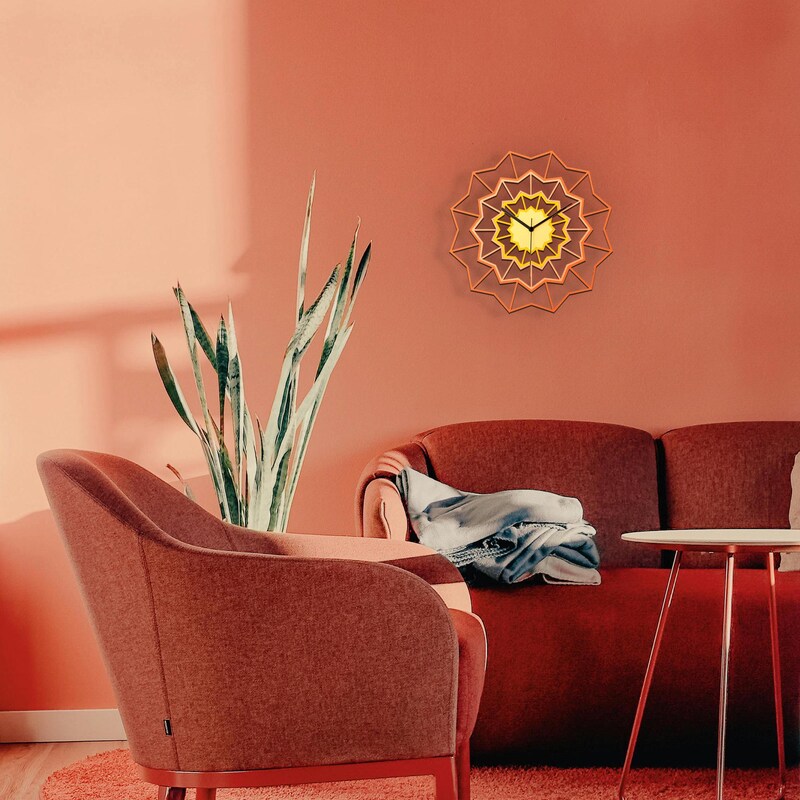 Chevron Wall Clock - Etsy