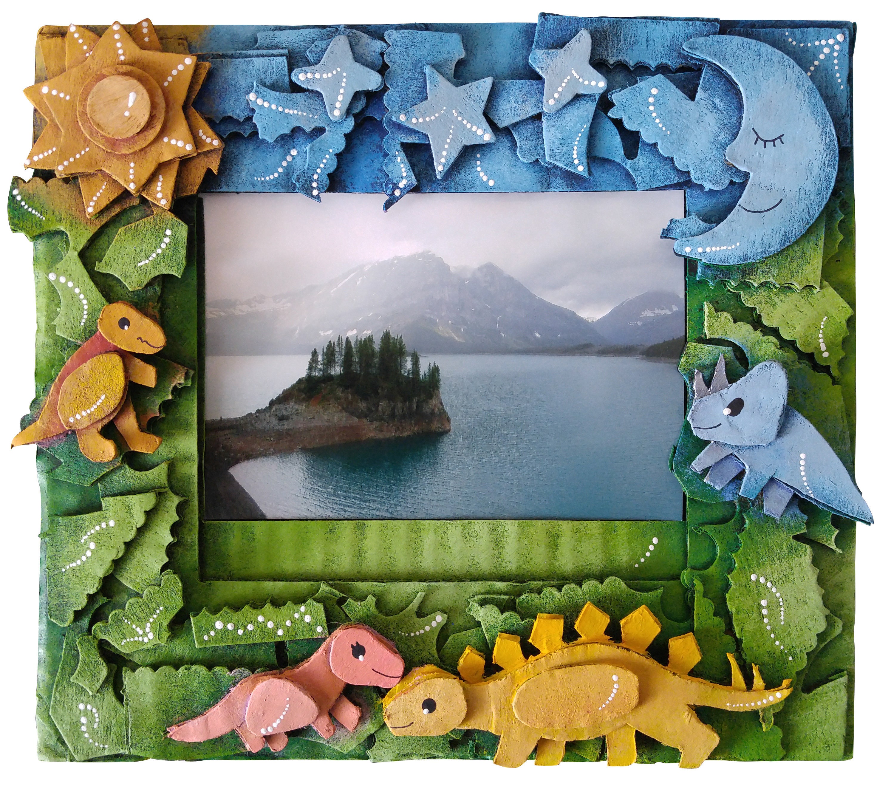 Dinosaurs Picture Frame - Etsy