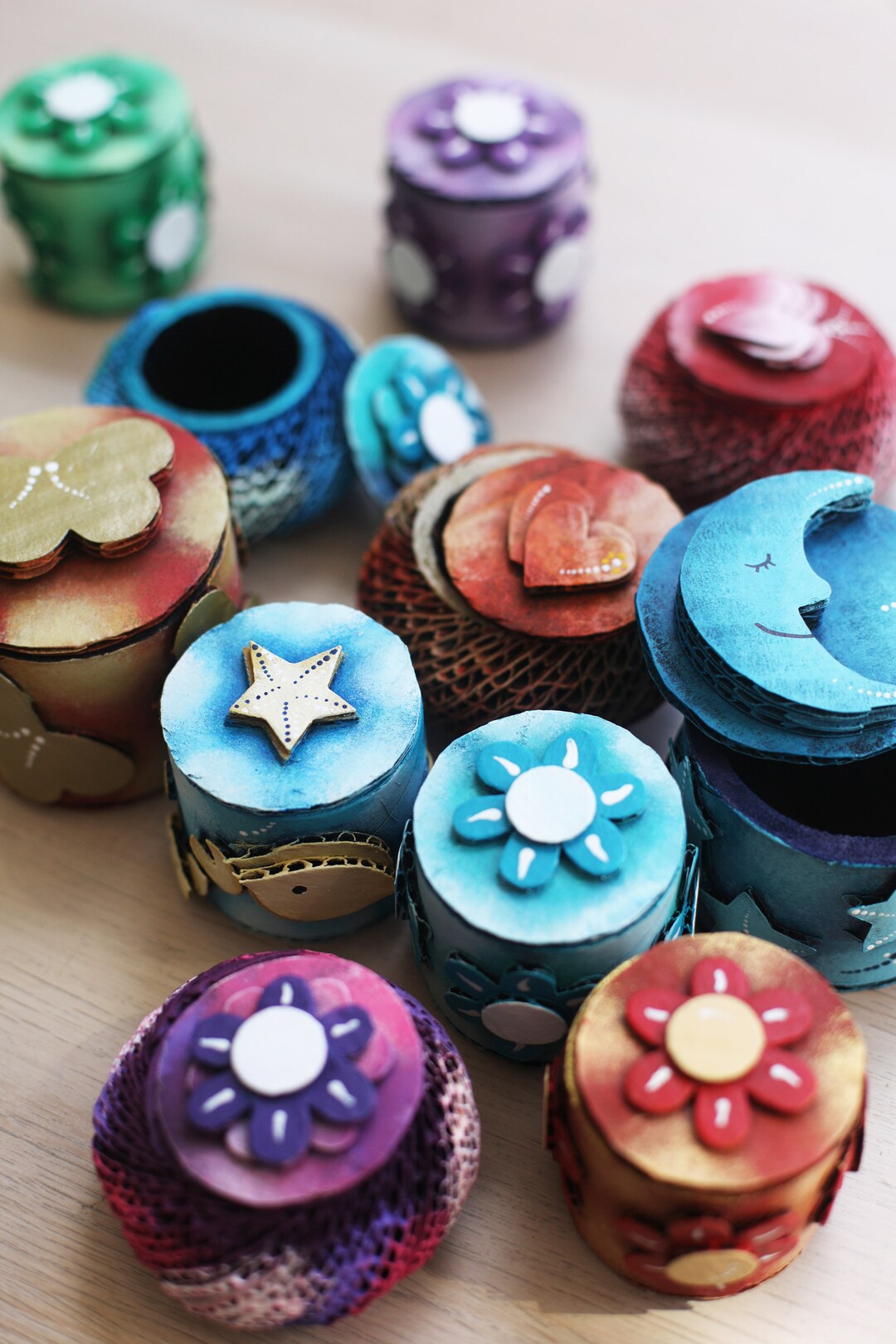 DIY Dream Box Kit: Recycled Cardboard Craft, Family Activity - Etsy
