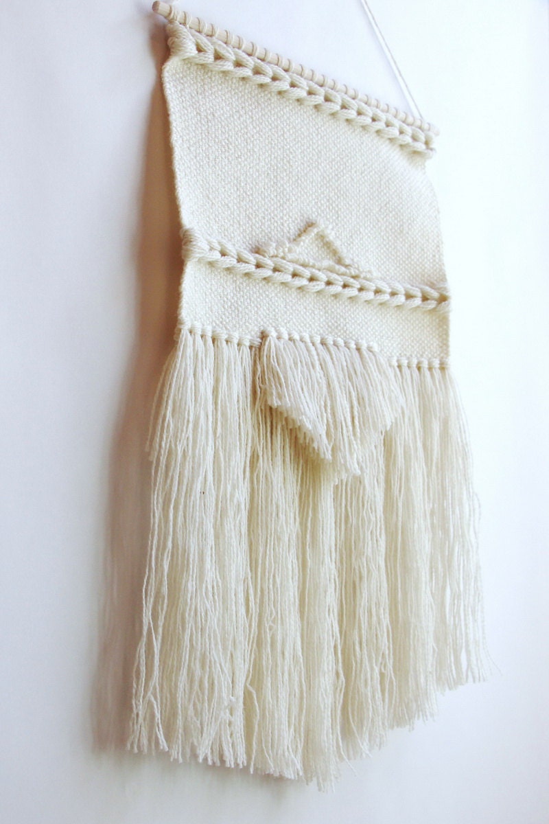 Woven Wall Hanging White Tapestry Best Selling Art Items - Etsy