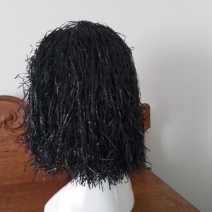 Vintage Swim Cap / Playtex / Raffia hair / Velvet Bow / Made in Western ...