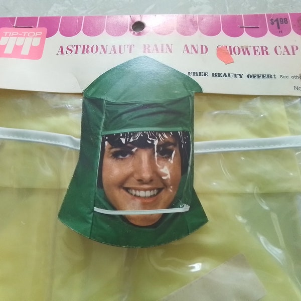 Vintage Shower Cap - Etsy