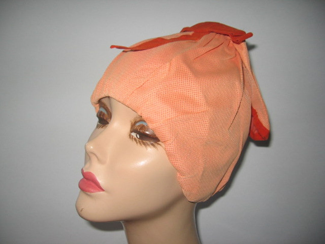 Vintage Swim Cap / 1950's-60's / Kleinert's Sava Wave / Ponytail ...