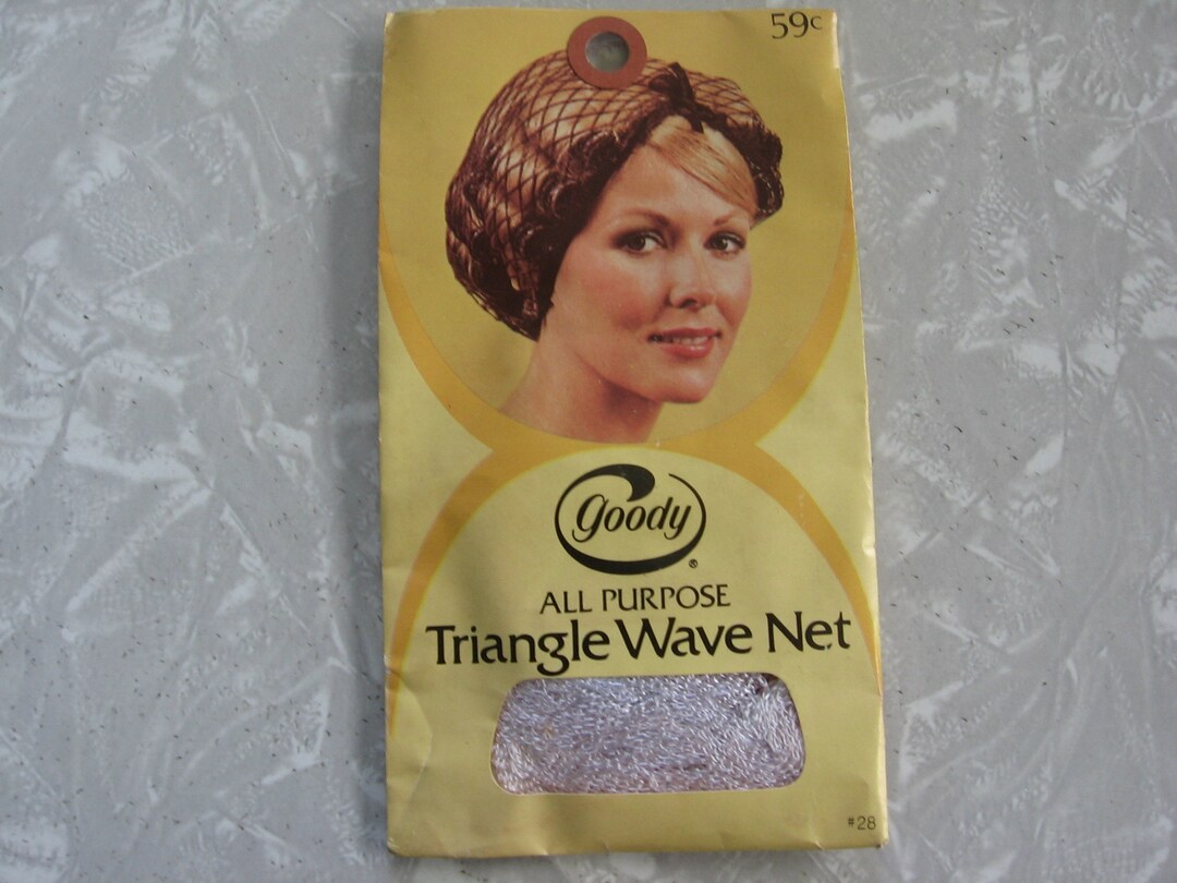 Vintage Triangle Wave Net / 1970's / All-purpose / GOODY / NOS / PASTEL ...
