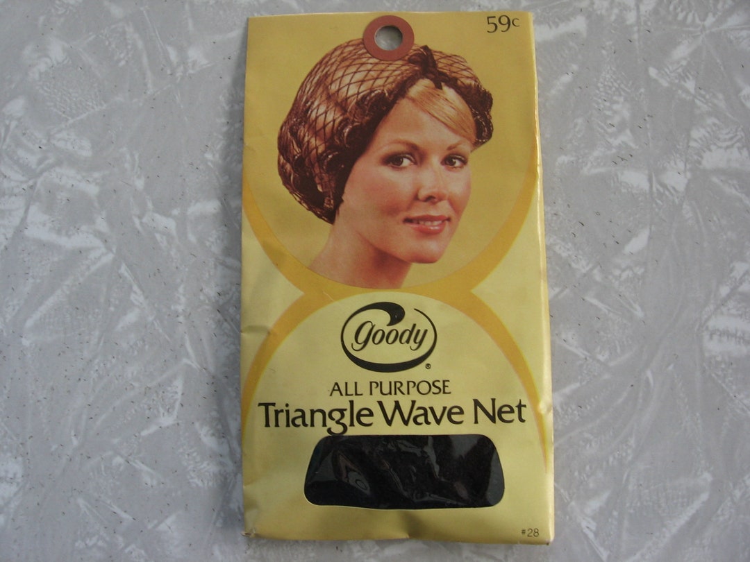 Vintage Triangle Wave Net / 1970's / All-purpose / GOODY / NOS / BLACK ...