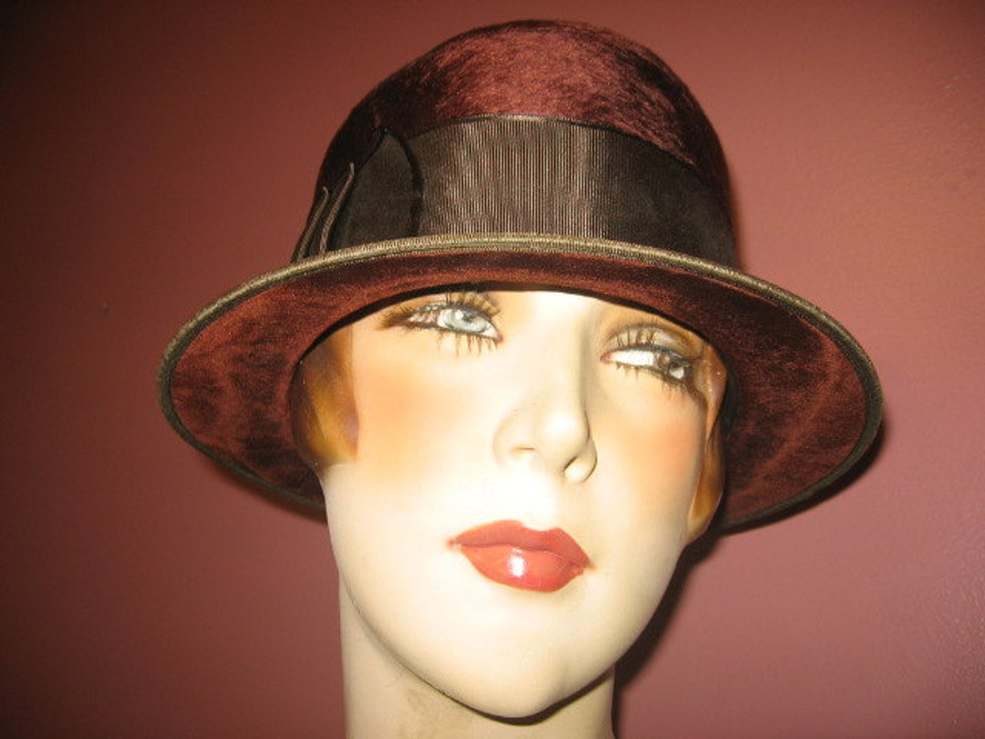 Antique Hat / 1920's / Cloche / Helmet / GAGE Label / Wonderful ...