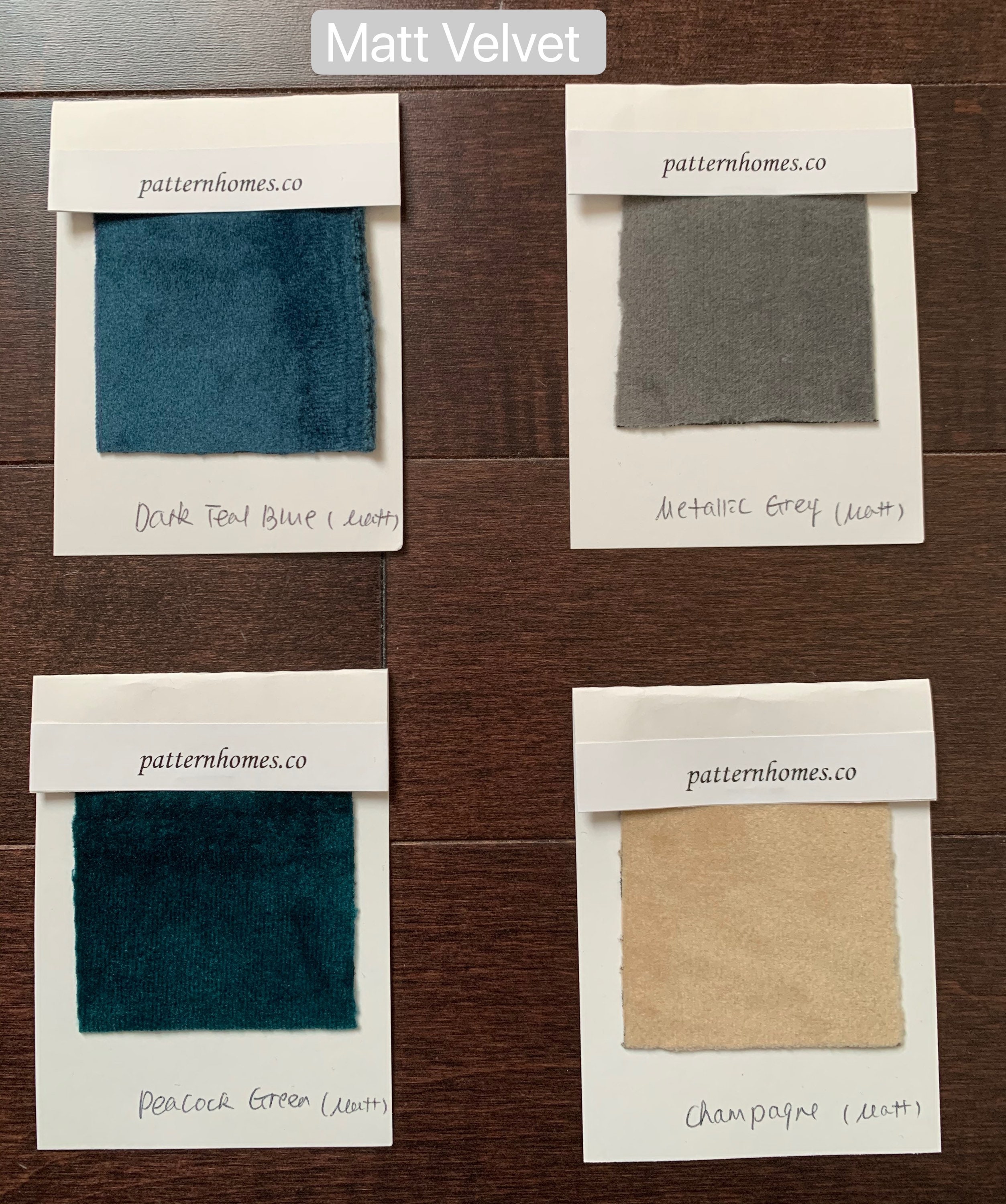 Swatches for Luxury Velvet Curtains Fabric Samples Velvet - Etsy Canada