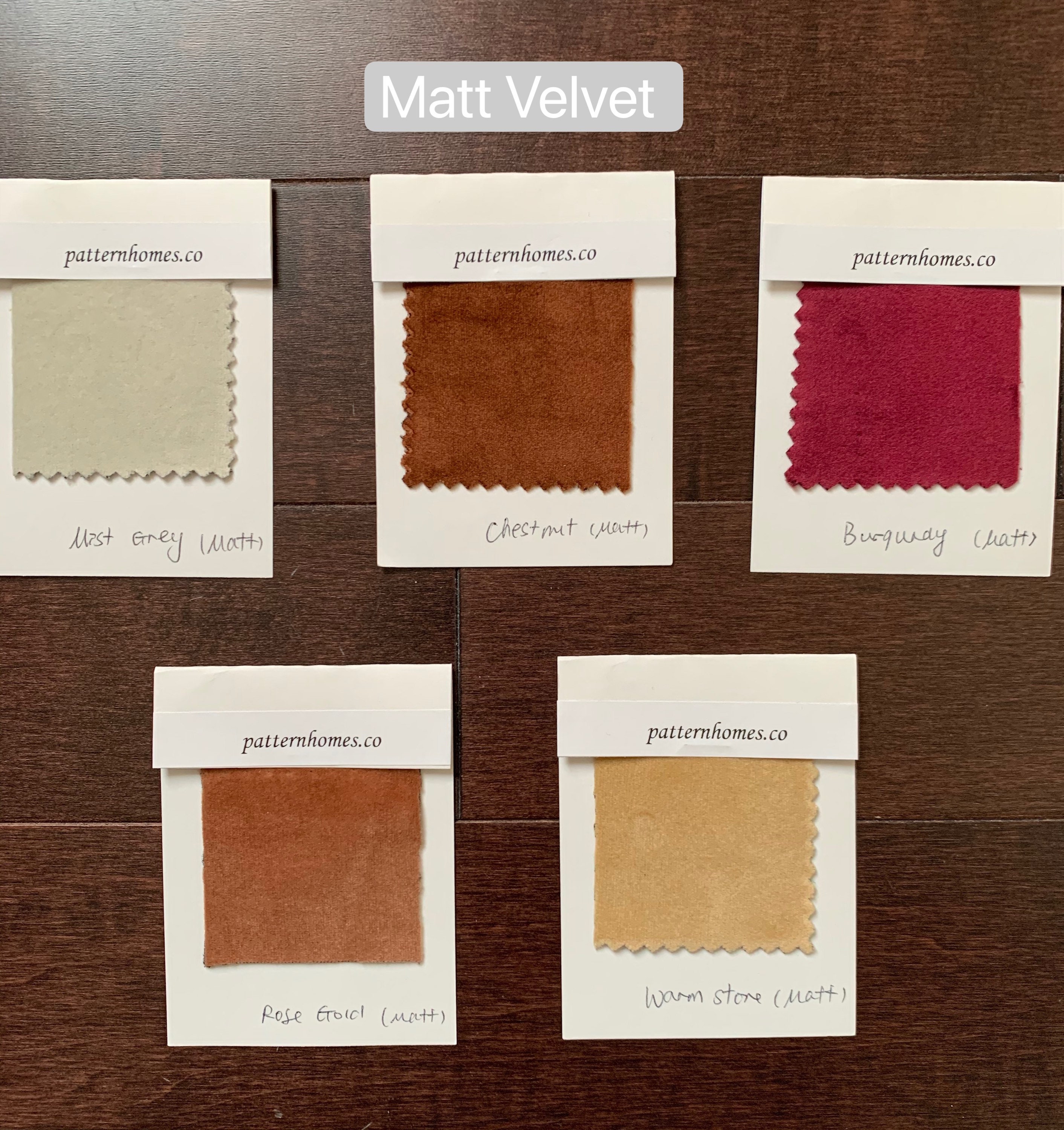 Swatches for Luxury Velvet Curtains Fabric Samples Velvet - Etsy Canada