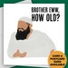 Brother Eww, Urgh How Old Birthday Card Greeting Card Watercolor Style ...