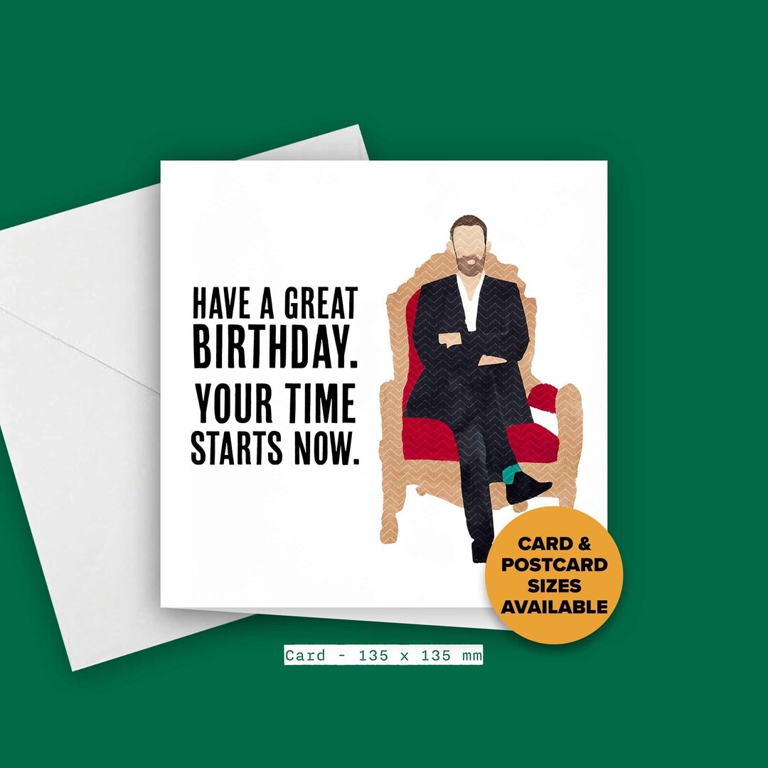 Little Alex Horne Birthday Greeting Birthday Card Task - Etsy