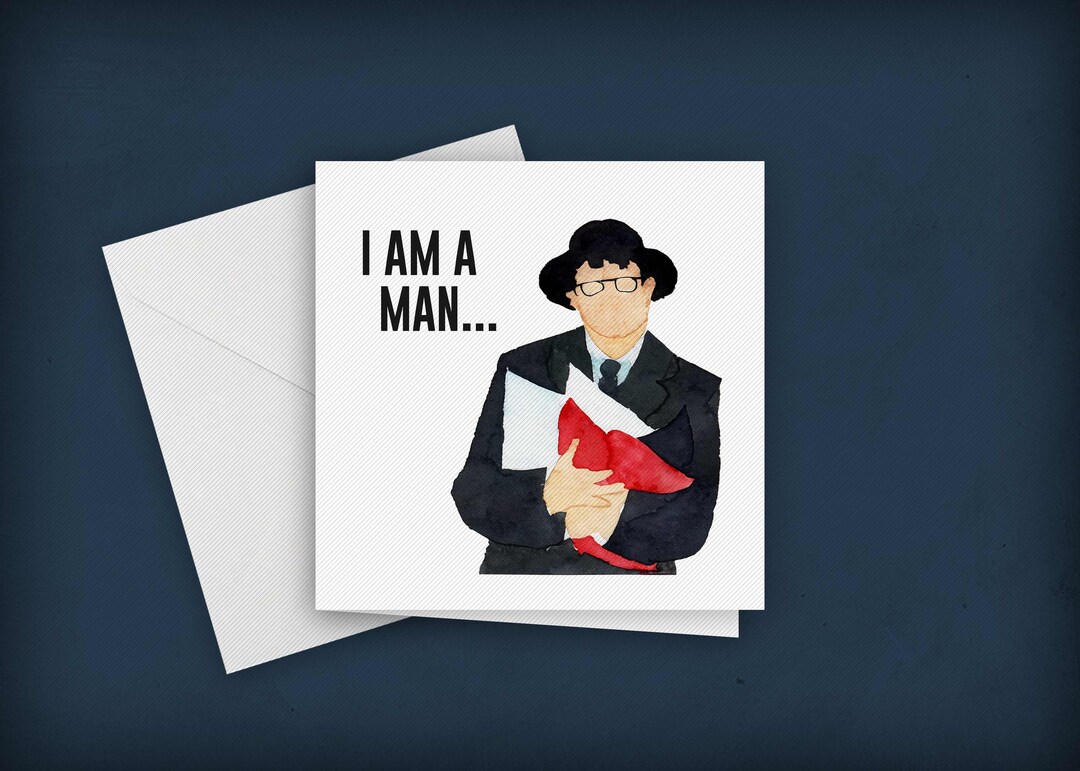 The Inbetweeners Birthday Card Greeting Card Will Mckenzie I Am a Man ...