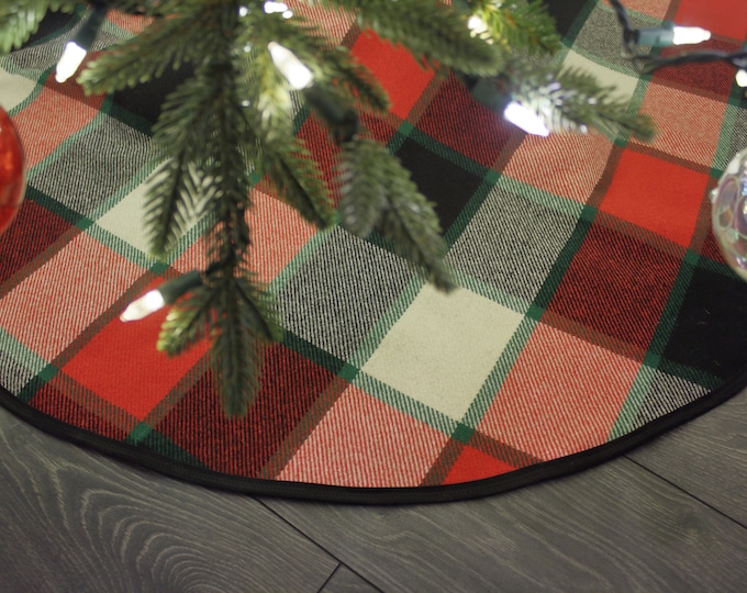 Limited Edition Old Canadian Plaid Christmas Tree Skirt - Etsy