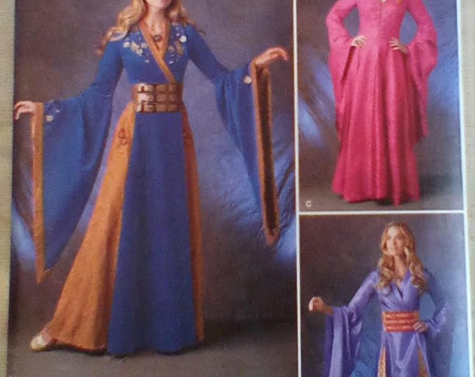 Misses High Medieval Fantasy Costume Dress Pattern, Andrea Schewe ...