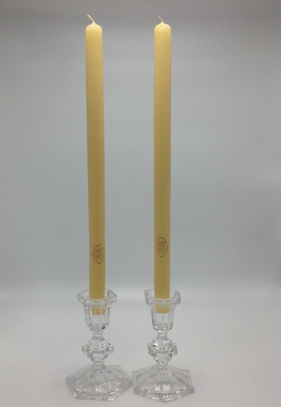 Hand Poured Santa Rosa Tapers 1" X 12" **SET OF 2** - Etsy