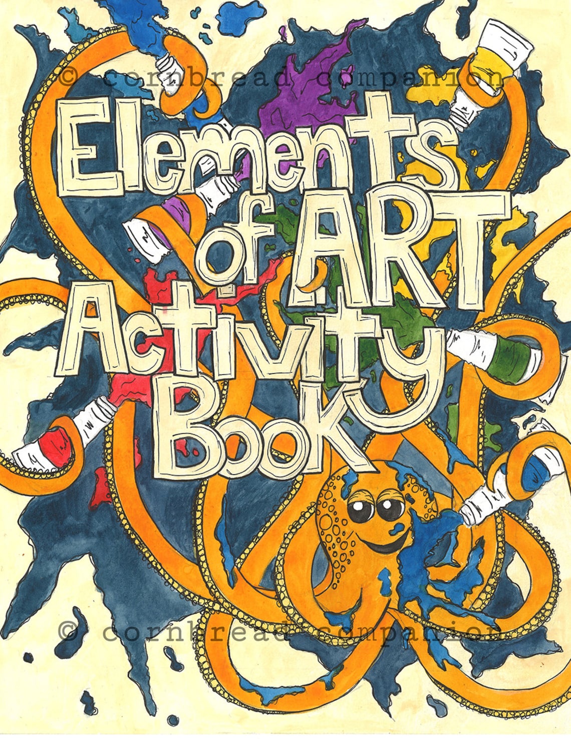 Elements of Art Activity Book Printable - Etsy