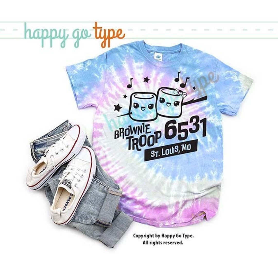 Brownie Troop Tshirt SVG Scout Cute Scout Shirt Custom Design - Etsy
