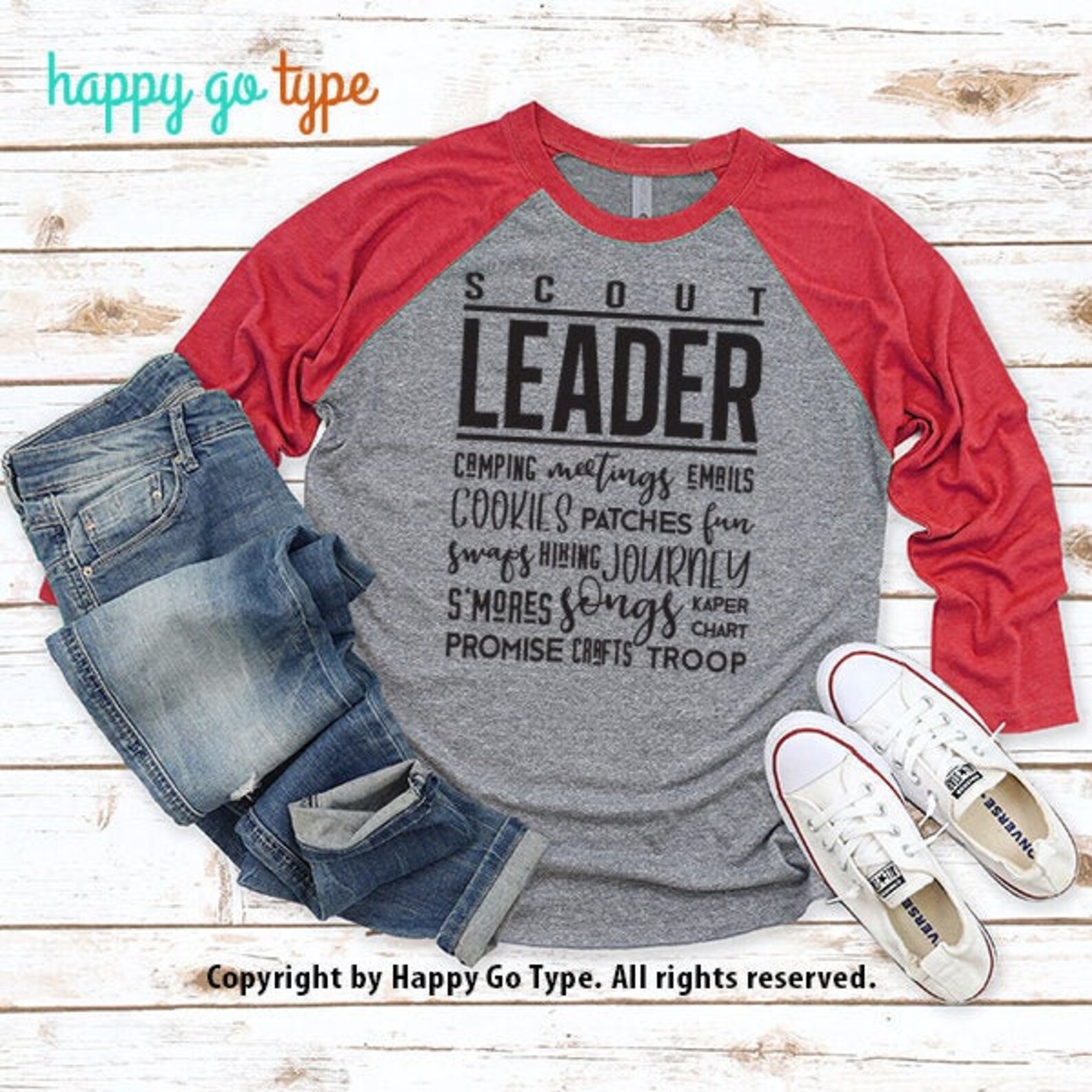 Girl Scout Leader Shirt Design 37 Instant download | Etsy