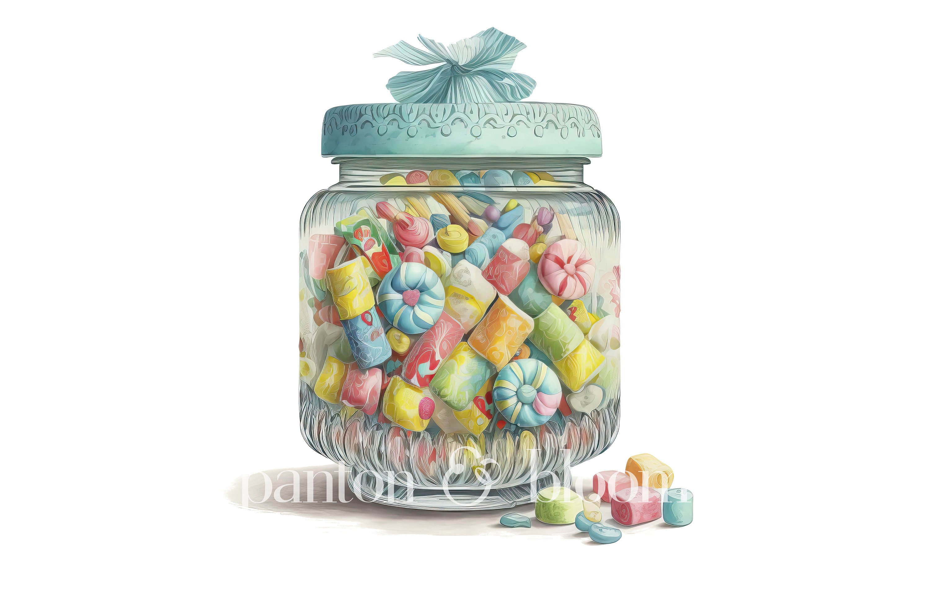 Empty Candy Jar Clip Art