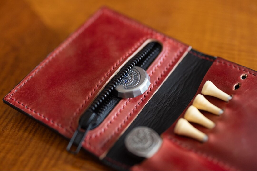 Hand Made Leather Golf Wallet Pattern - Etsy