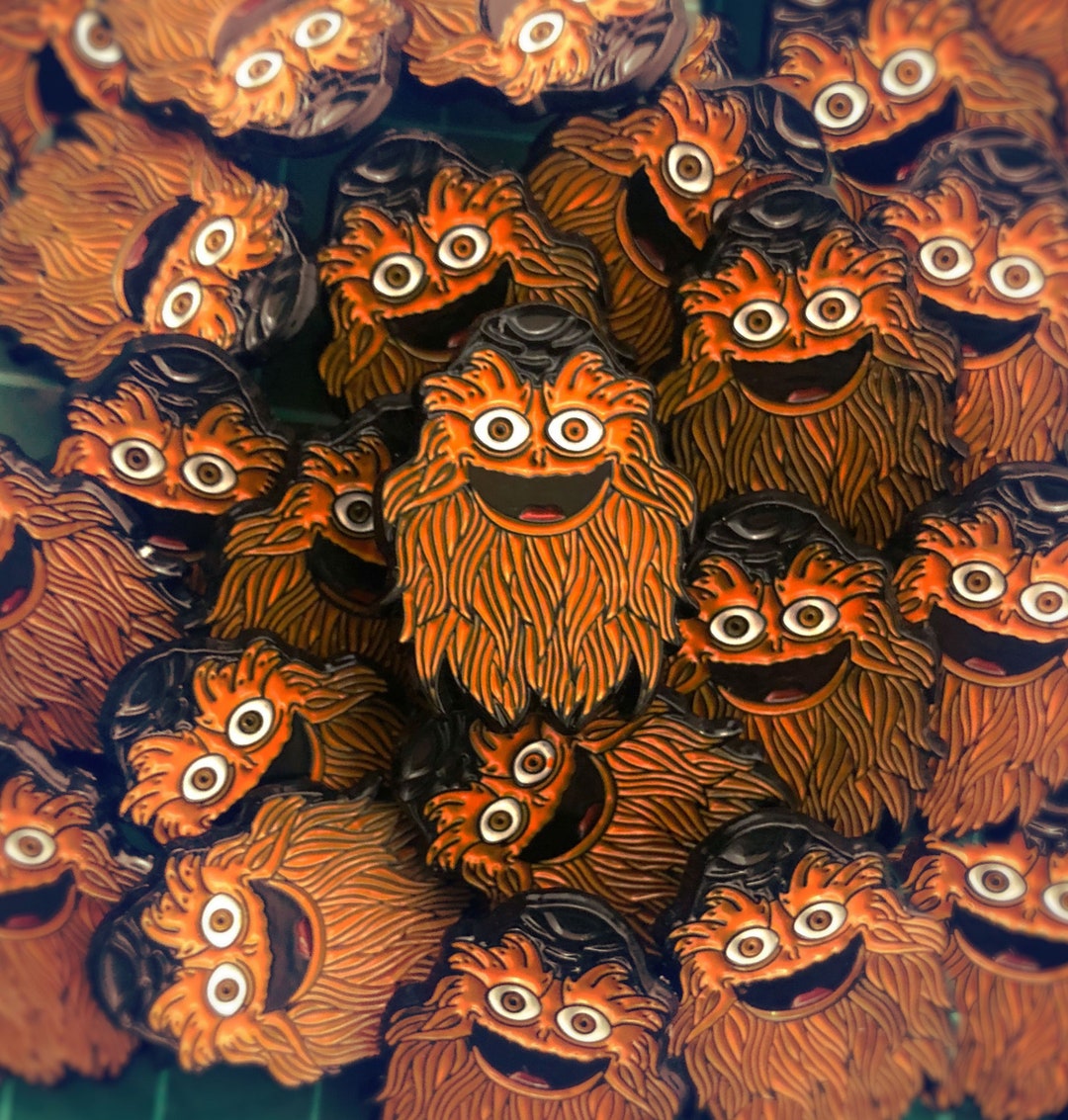 Gritty Flyers Mascot Enamel Pin - Etsy