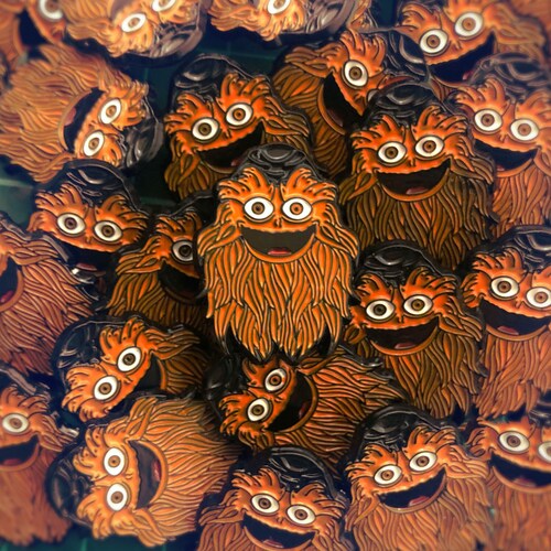 Philadelphia Flyers Gritty Mascot Enamel Lapel Pin - Etsy
