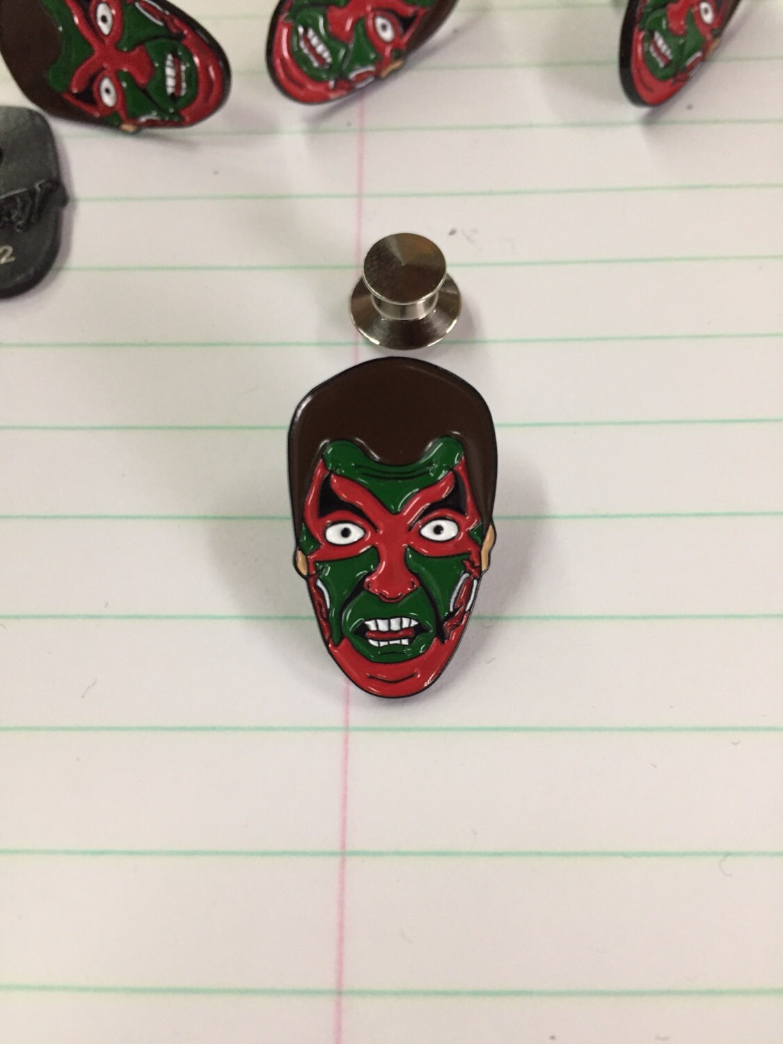 David Puddy Devils Enamel Pin Seinfeld - Etsy