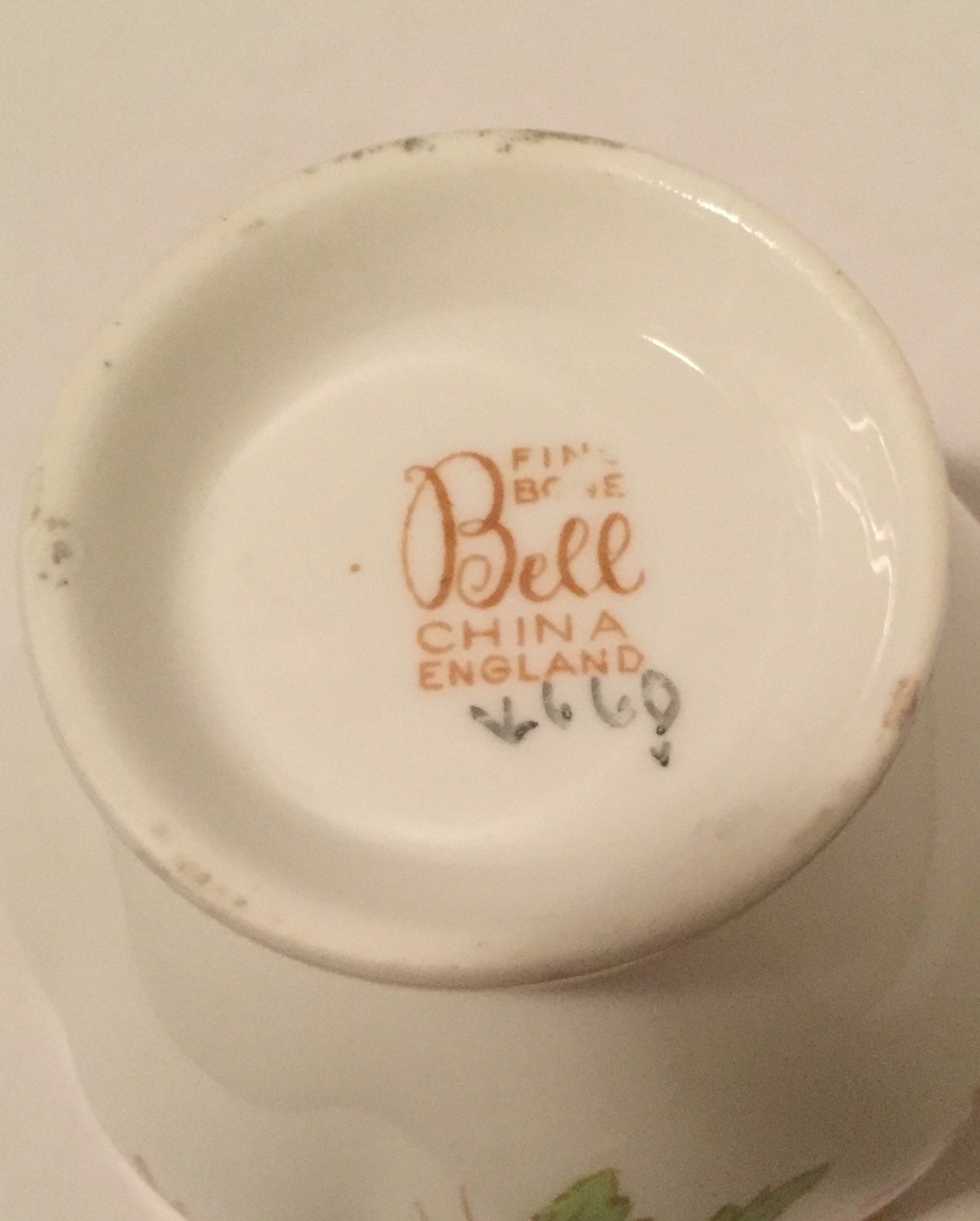 Vintage Fine Bone Bell China England Pink Blue Yellow Floral - Etsy España