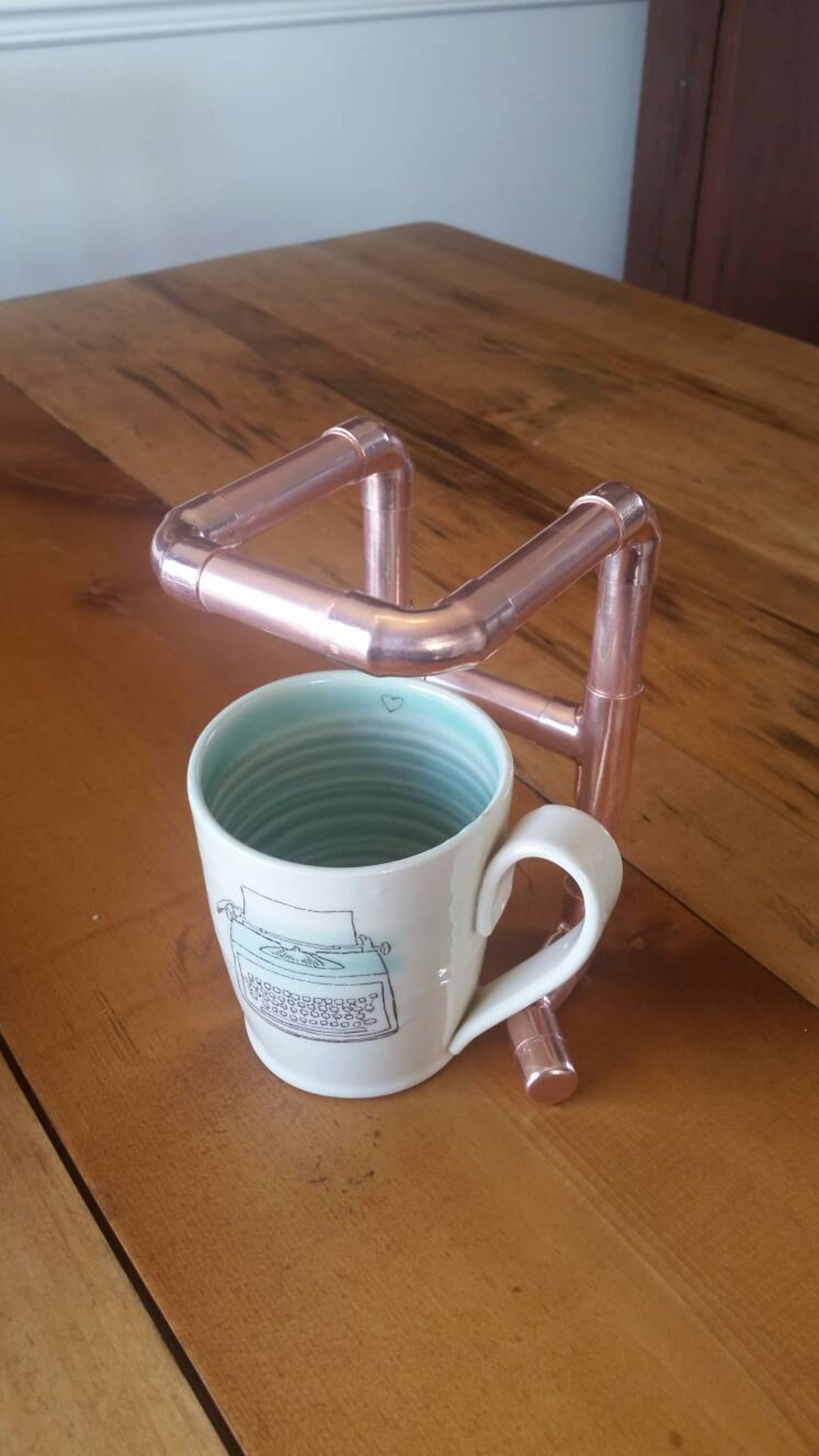 Pour Over Stand for Hario V60. Handmade Copper Brew Station - Etsy