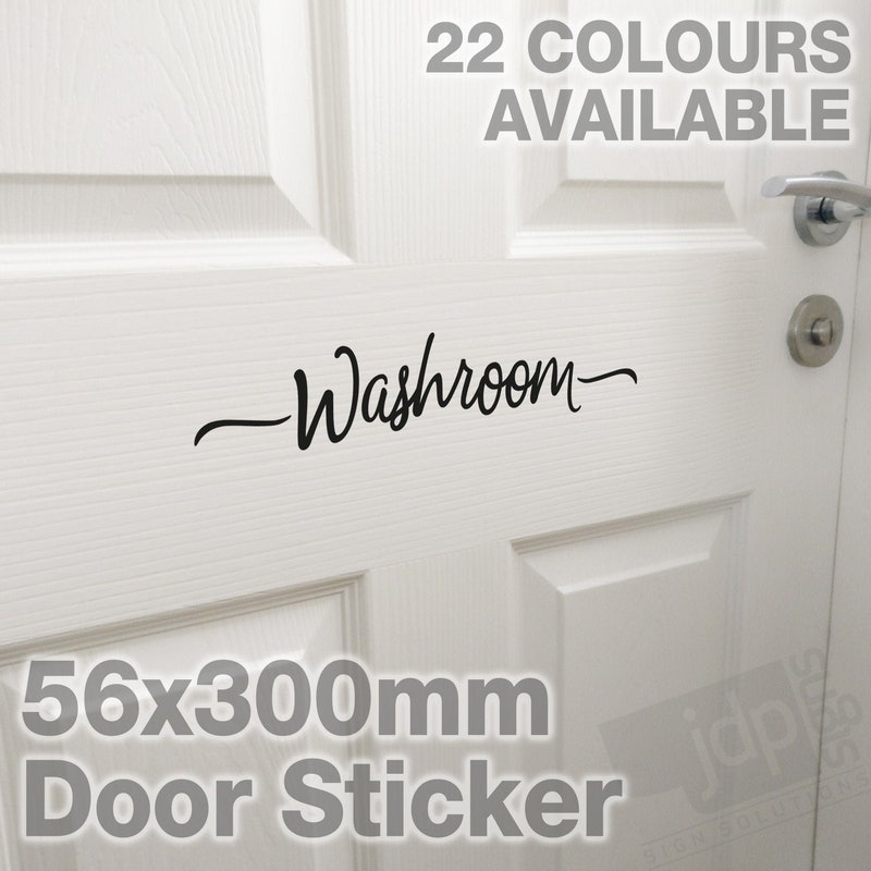 Buy Washroom Stickers Online In India - Etsy India