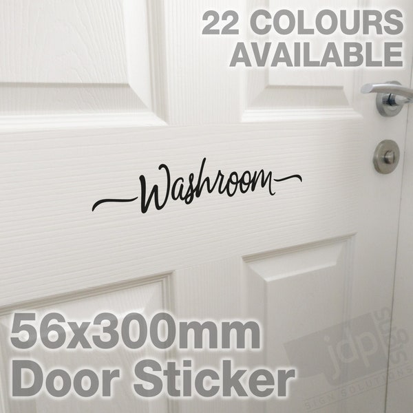 Washroom Sign - Etsy