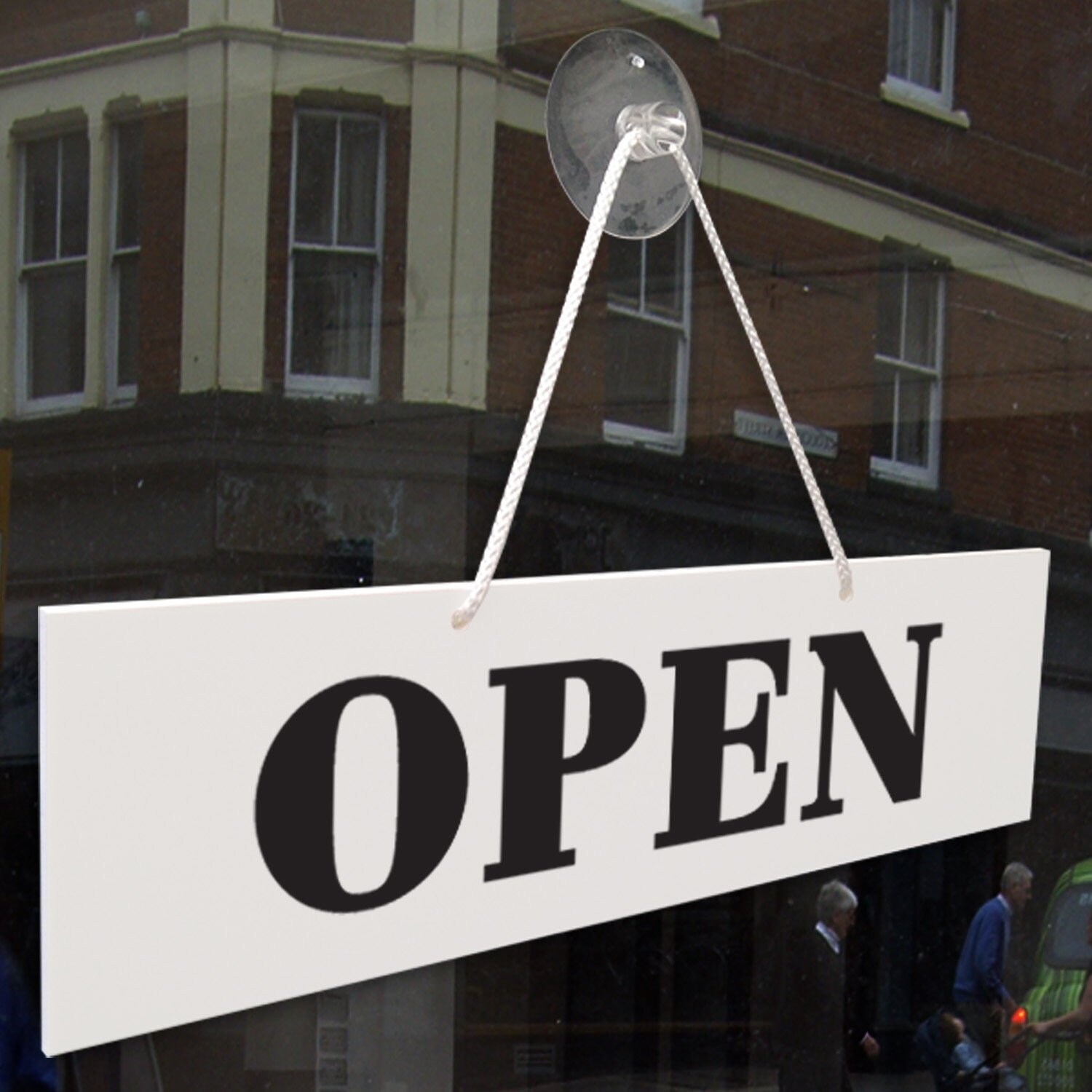 Open And Closed 3mm Rigid Hanging Sign 65mm x 240mm Shop | Etsy