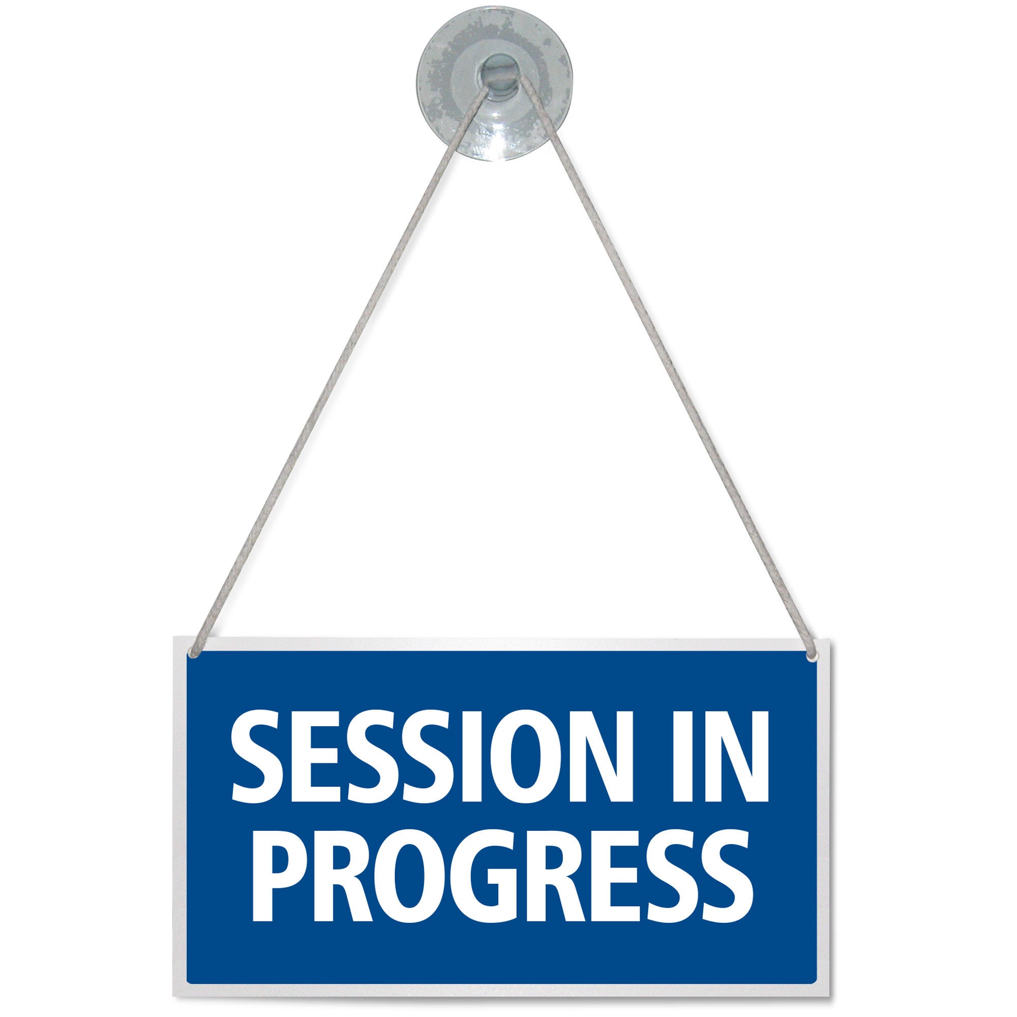 Session in Progress 3mm Rigid 127mm X 234mm Sign Shop Window - Etsy UK