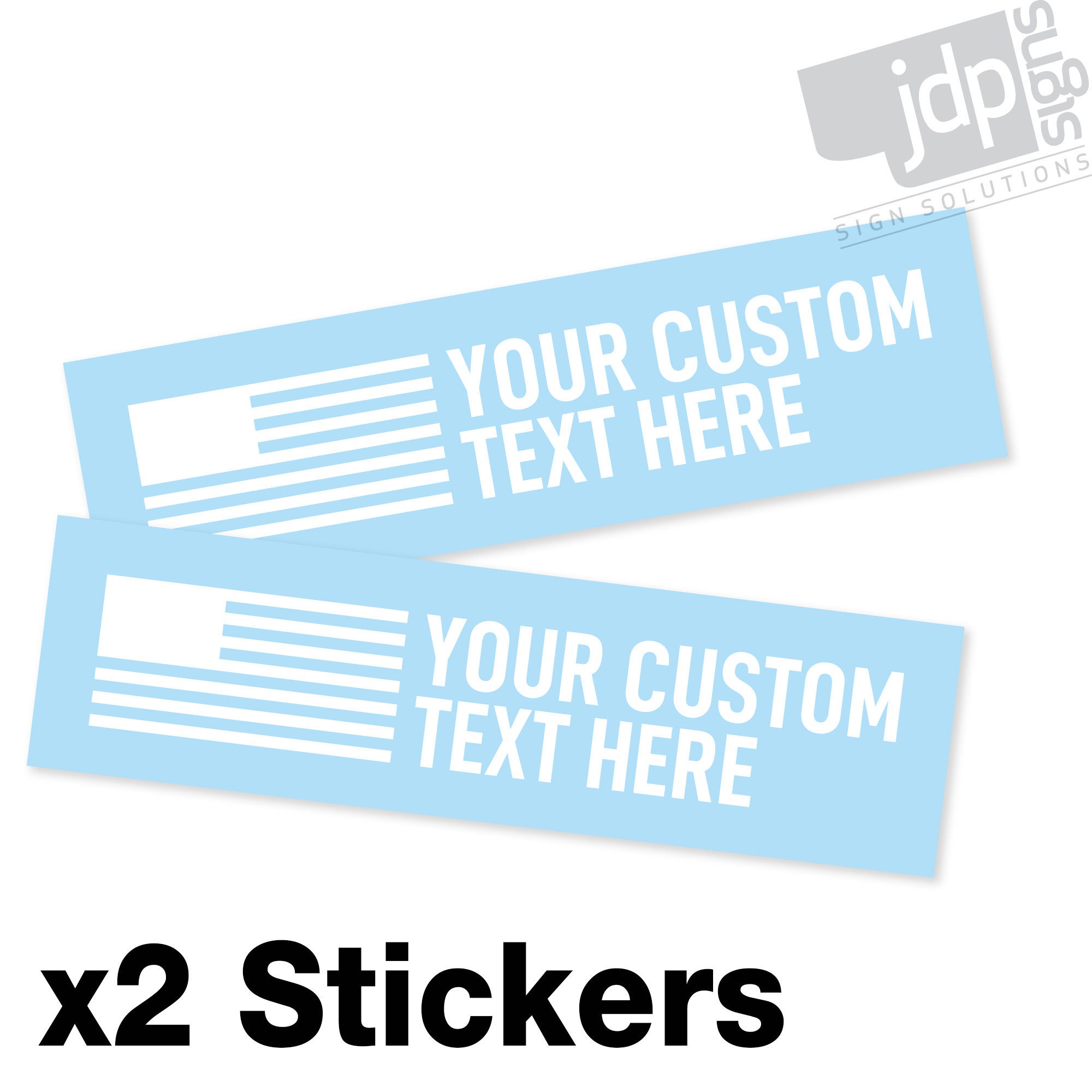 X2 Personalised USA Flag Bike Frame Name Stickers Vinyl Decal - Etsy