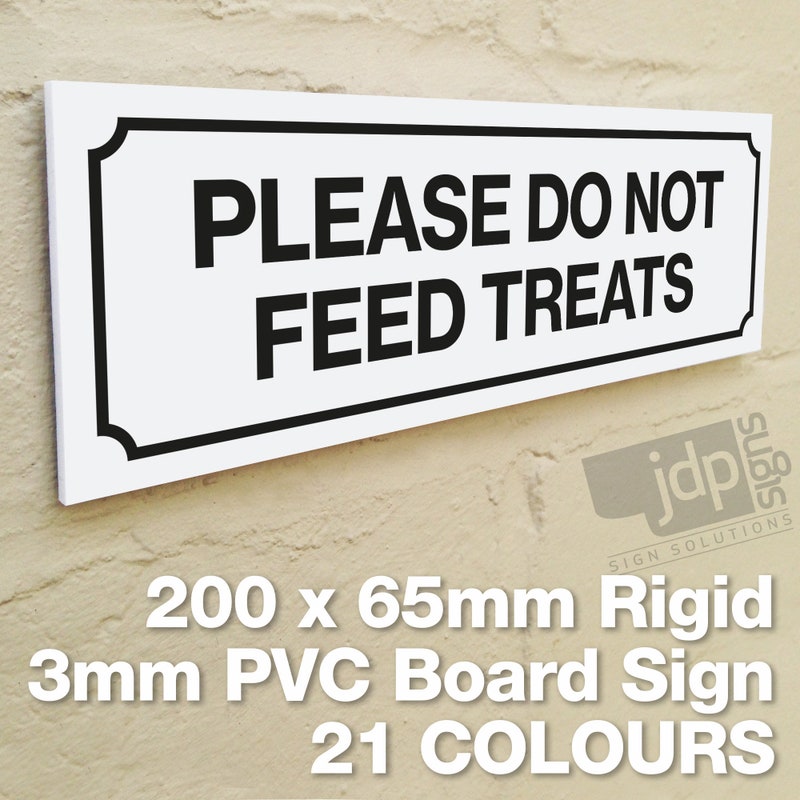Do Not Feed Sign - Etsy