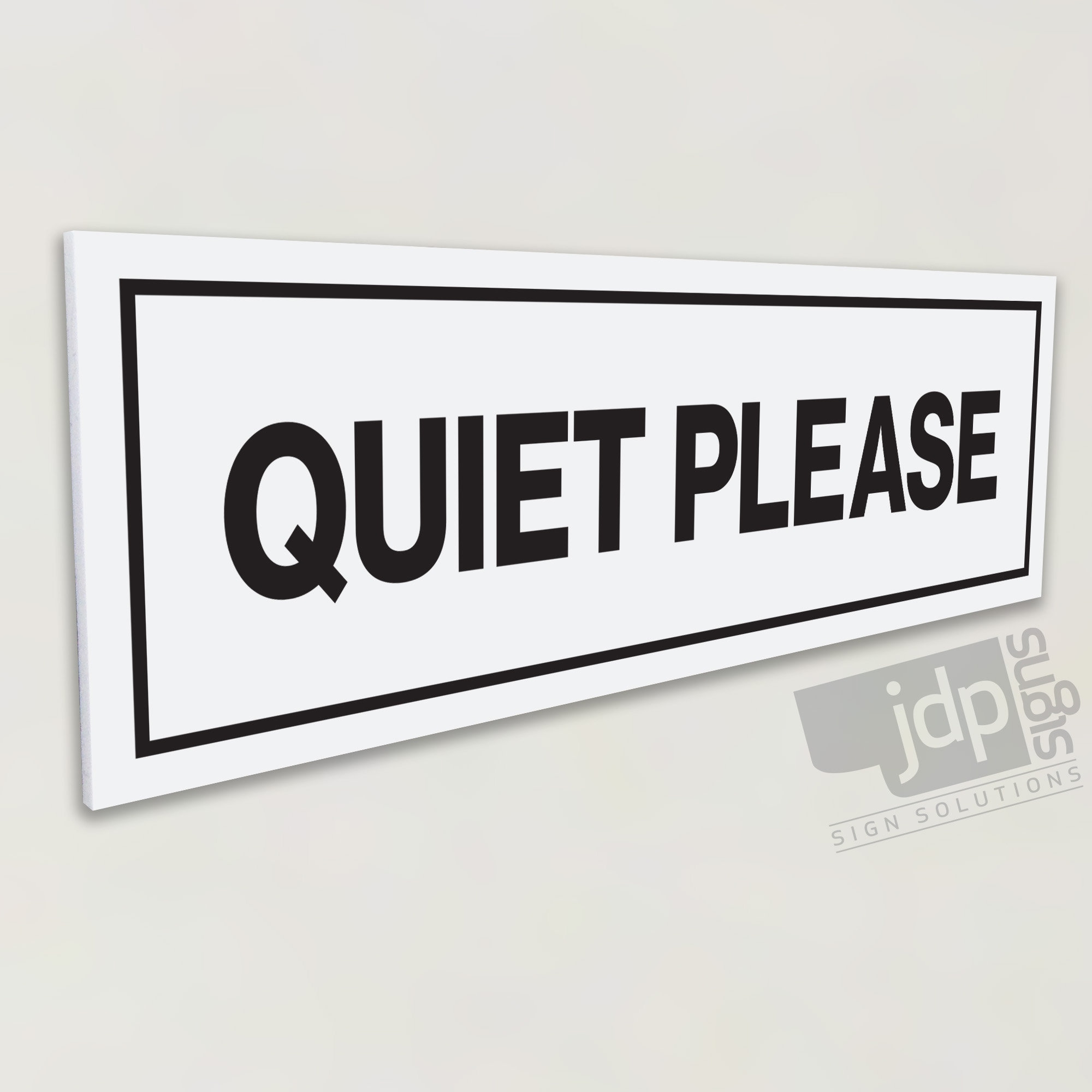 Silence Please Sign In Library