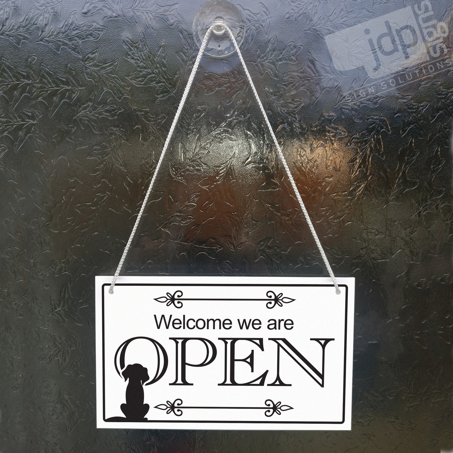 Dog Groomers Vet Pet Open Closed Hanging Sign, Shop Window/door - 120mm ...