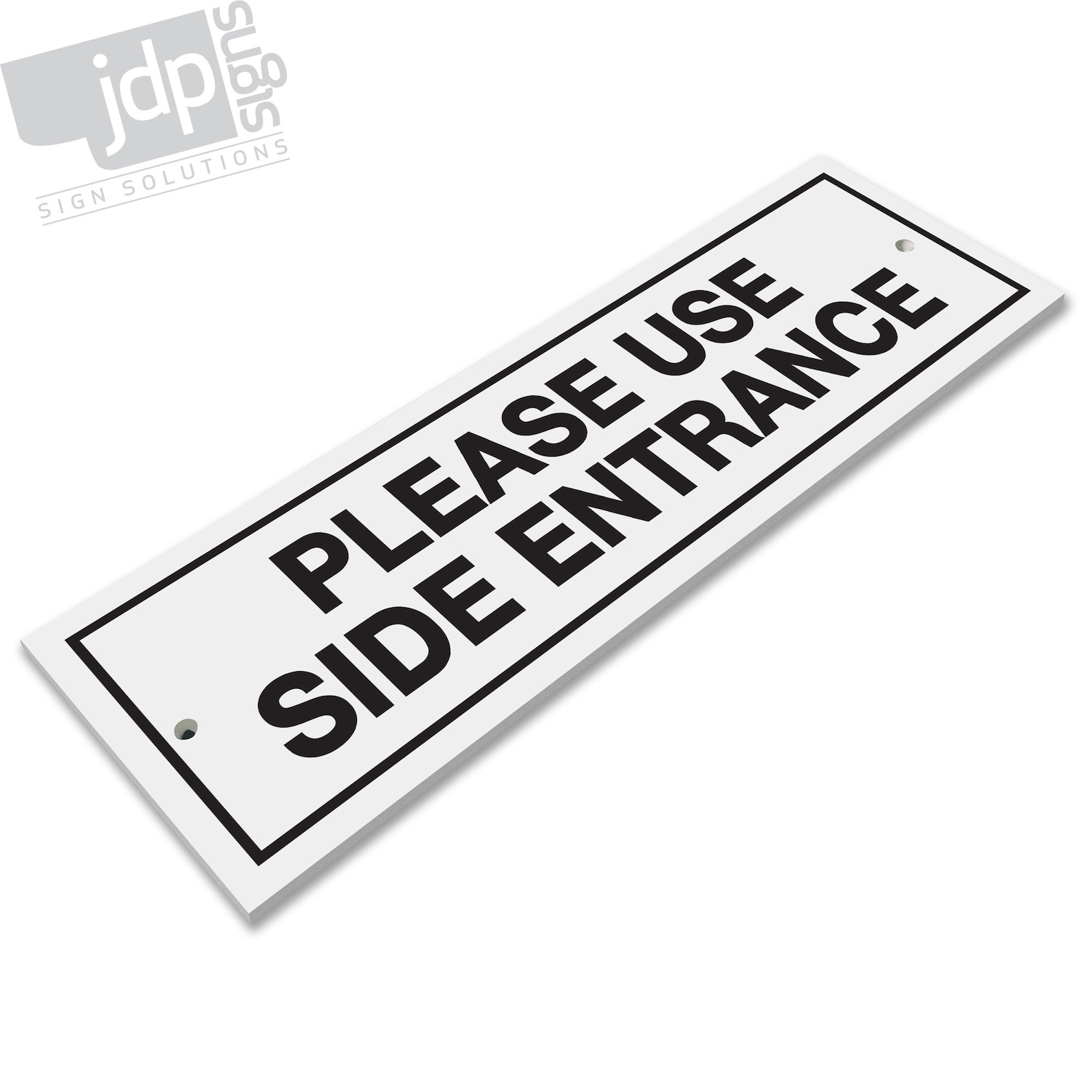 Please Use Side Entrance 3mm Rigid PVC Board Sign 21 Colours - Etsy UK