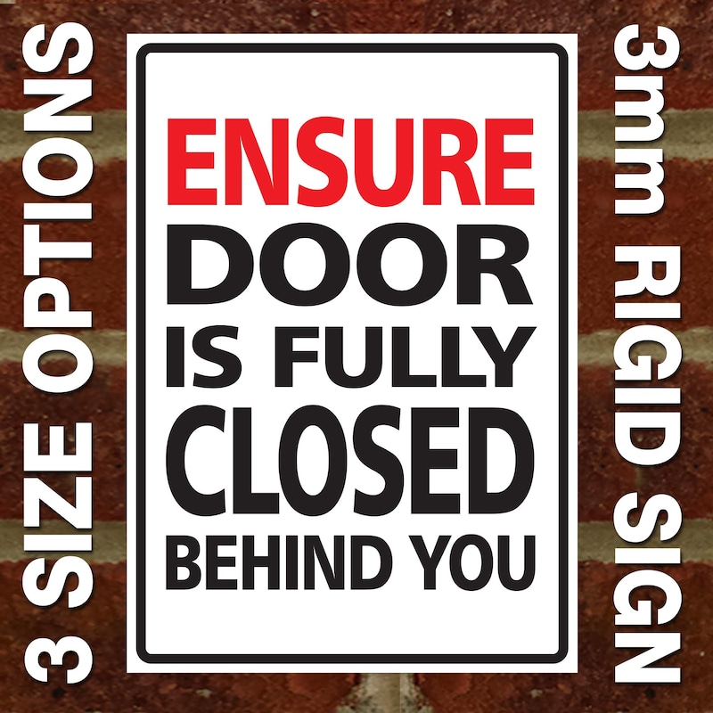 Fridge Door Decal - Etsy