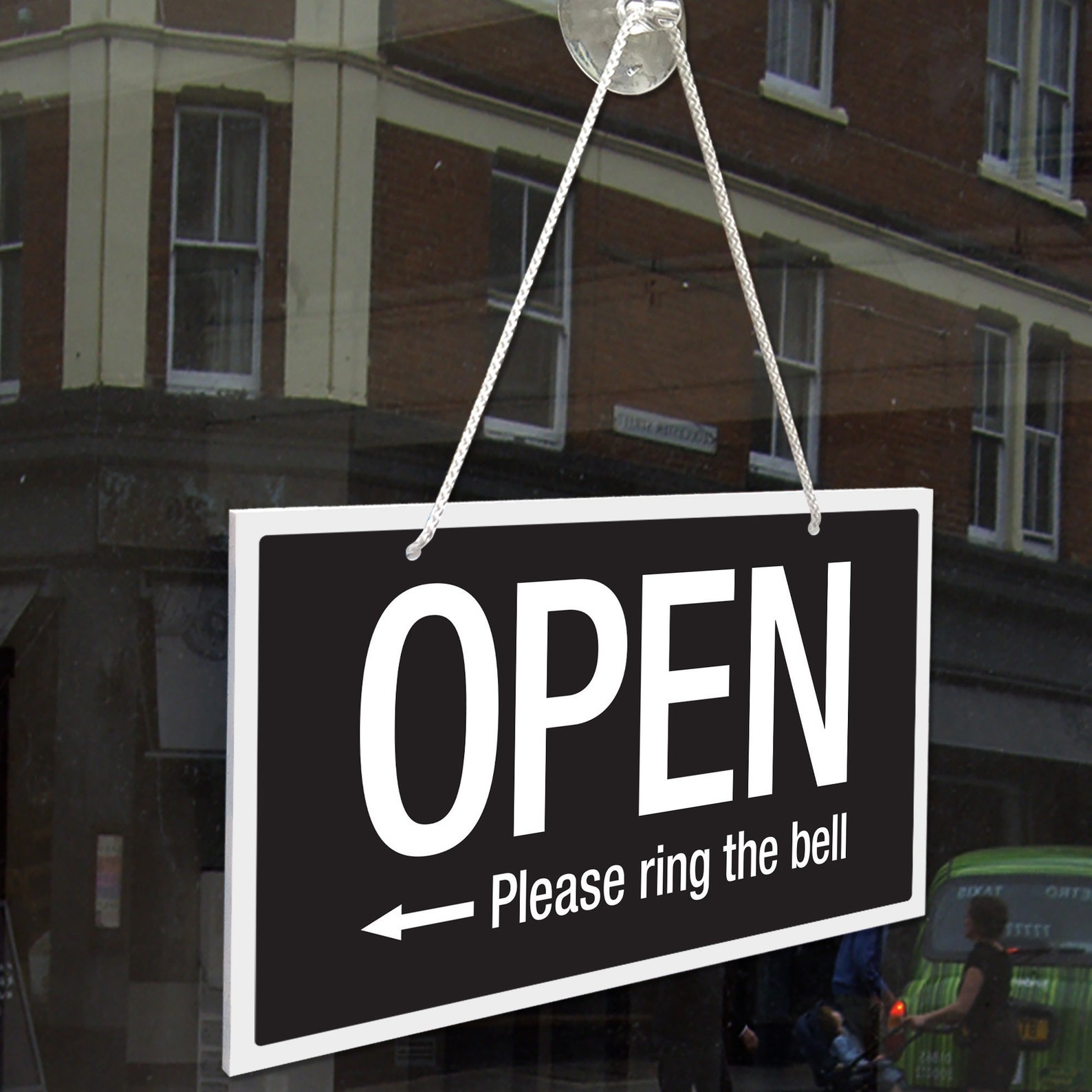 Open Please Ring the Bell / Closed 3mm Rigid 110mm X 210mm | Etsy