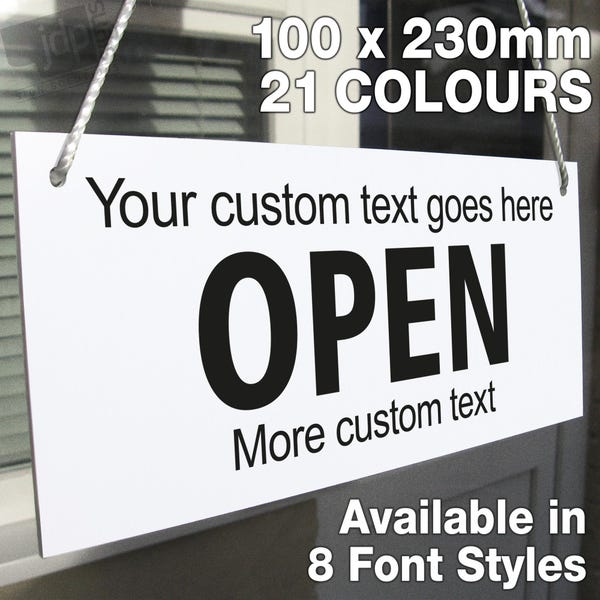 Large Outdoor Open Sign - Etsy