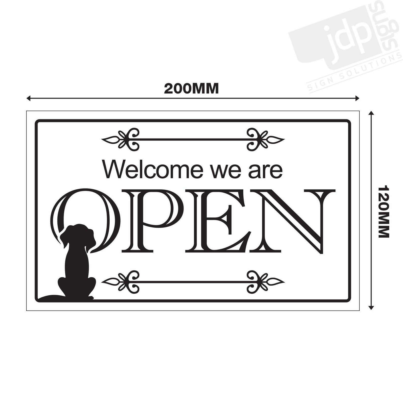 Dog Groomers Vet Pet Open Closed Hanging Sign, Shop Window/door - 120mm ...