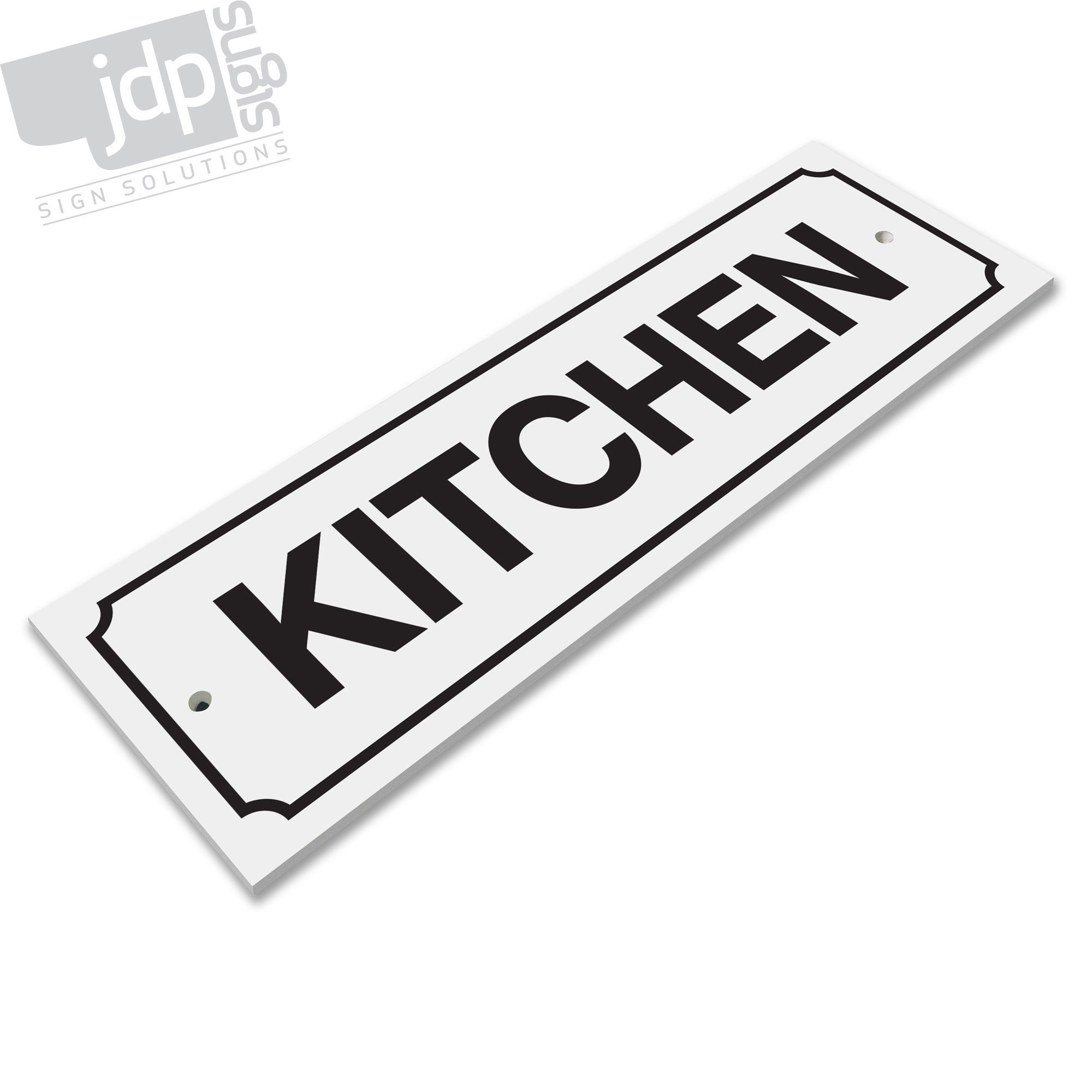 Kitchen 3mm Rigid PVC Board Sign 21 Colours - Etsy