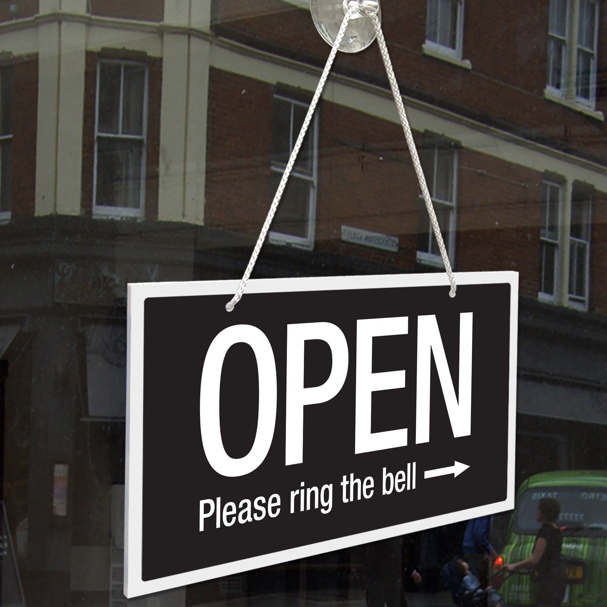 Open Please Ring the Bell / Closed 3mm Rigid 110mm X 210mm | Etsy