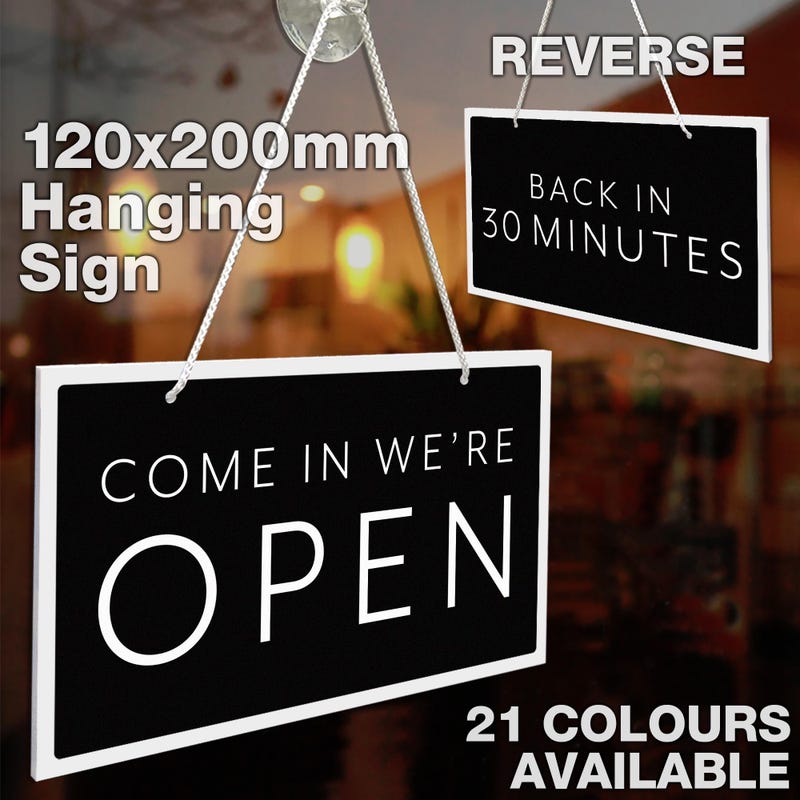 Be Back in 10 Minutes Sign - Etsy
