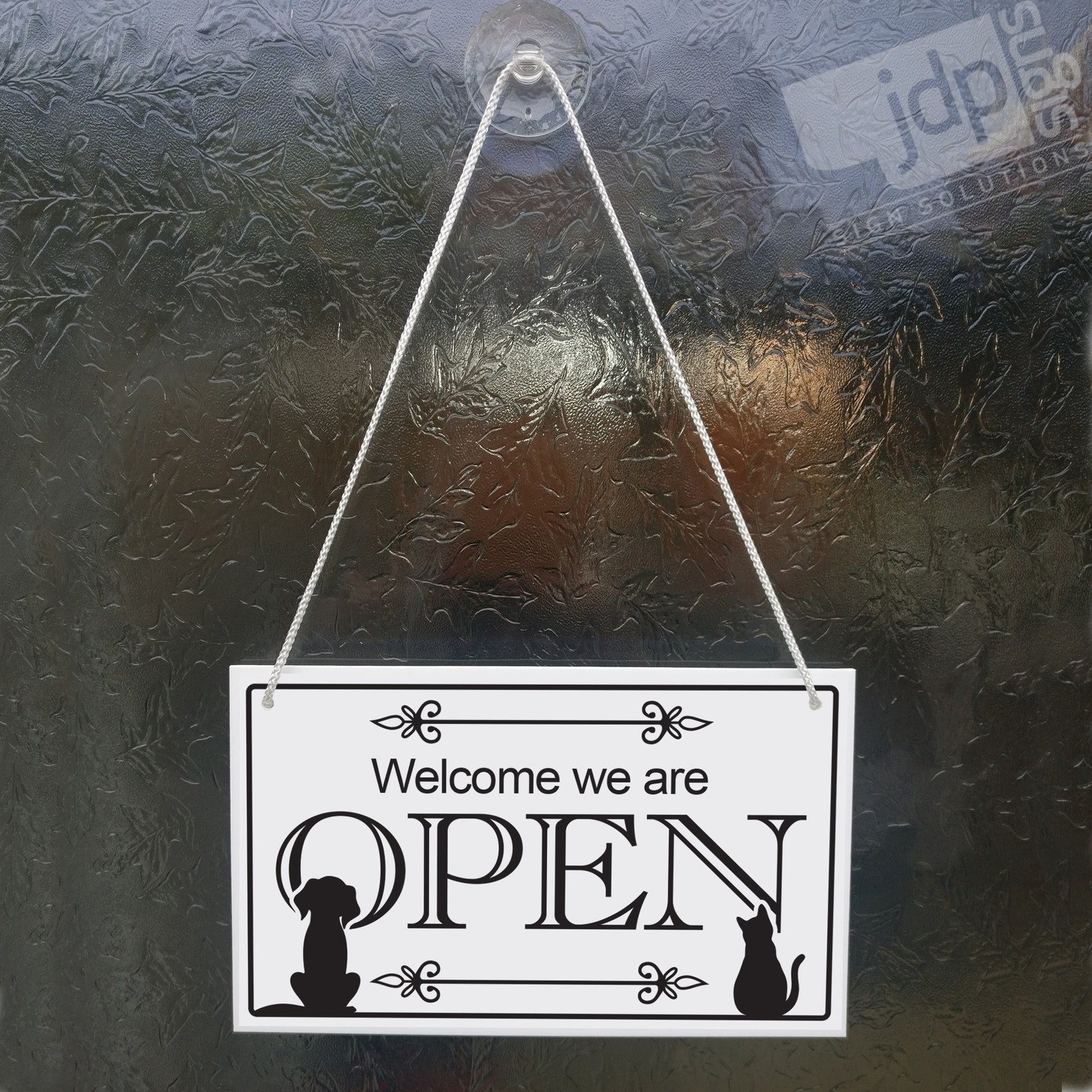 Vets Pets Veterinary Open Closed Hanging Sign, Shop Window/door - 140mm ...