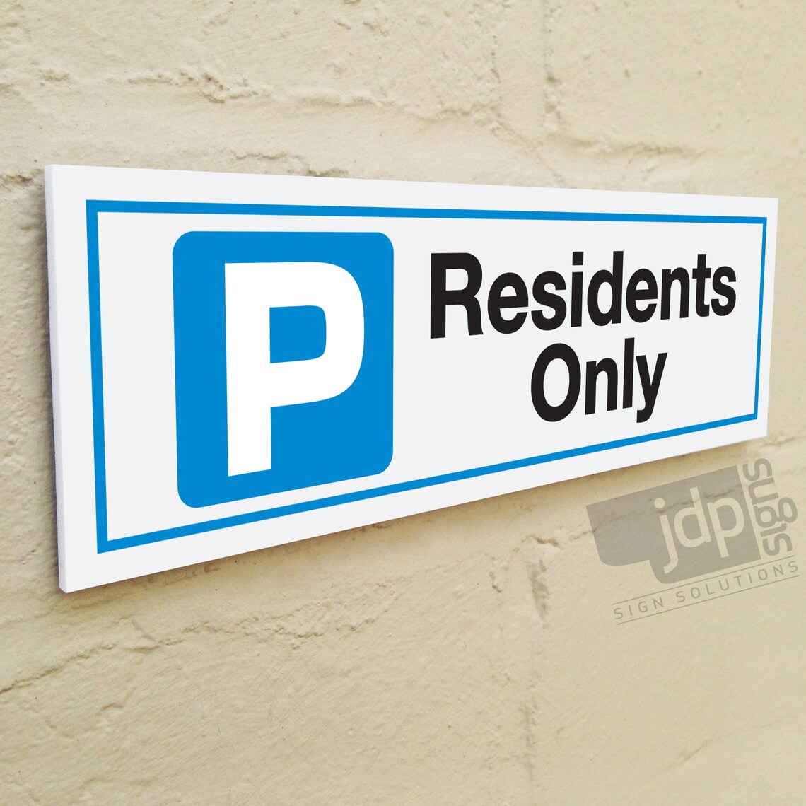 Residents Only Parking 3mm Rigid PVC Board Sign - Etsy UK