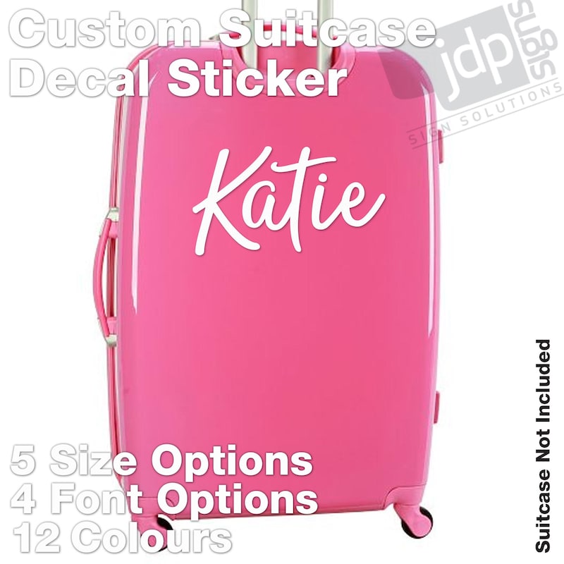 Suitcase Stickers - Etsy UK