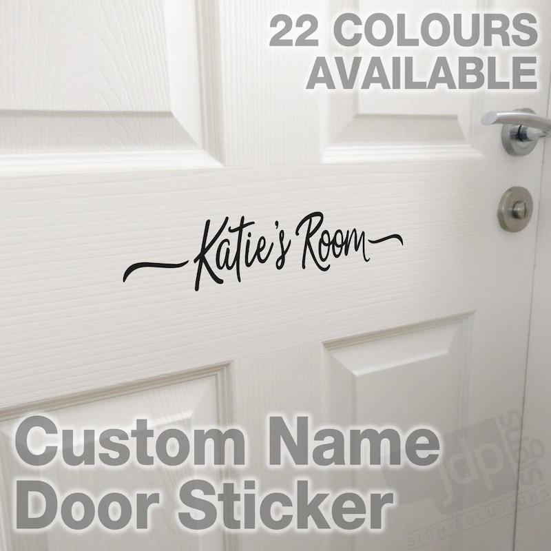 Door Sticker - Etsy