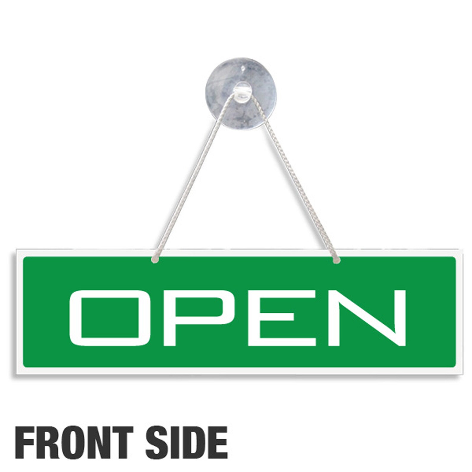 Open and Closed 3mm Rigid Hanging Sign 65mm X 240mm Shop | Etsy