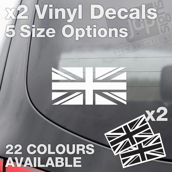 Union Jack Stickers - Etsy UK